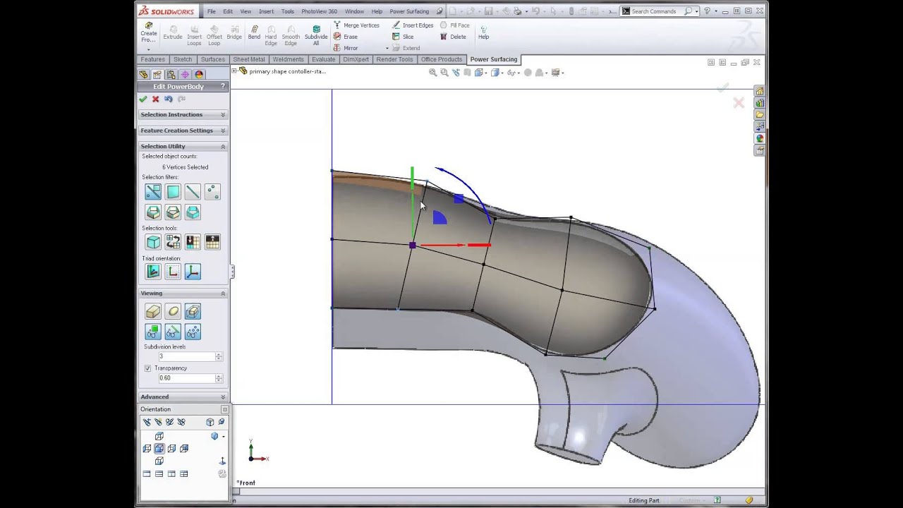 Power Surfacing Demo - YouTube