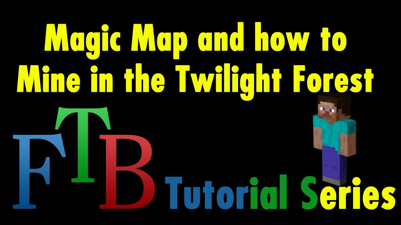 Magic Map Mining in Twilight Forest - YouTube