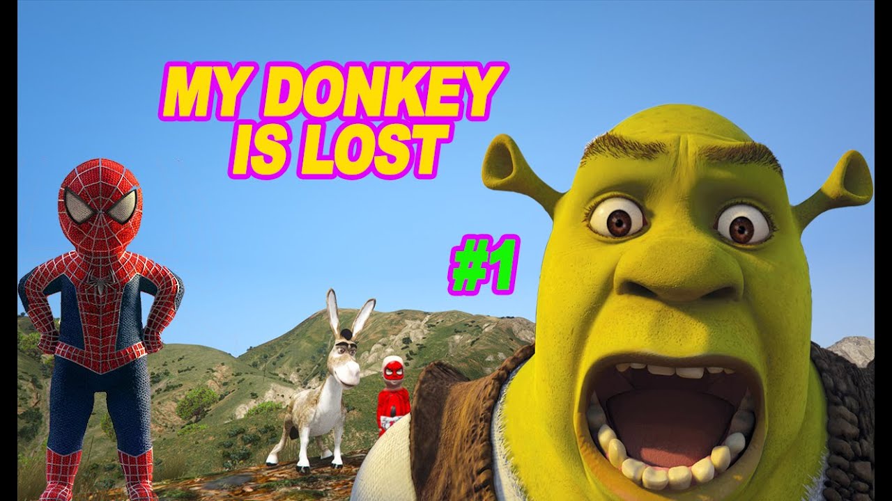 SHREK'S LOST DONKEY - YouTube