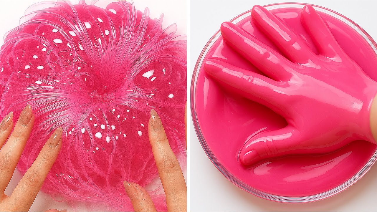 12 Hour of Calming Your Senses with Relaxing Slime ASMR - YouTube