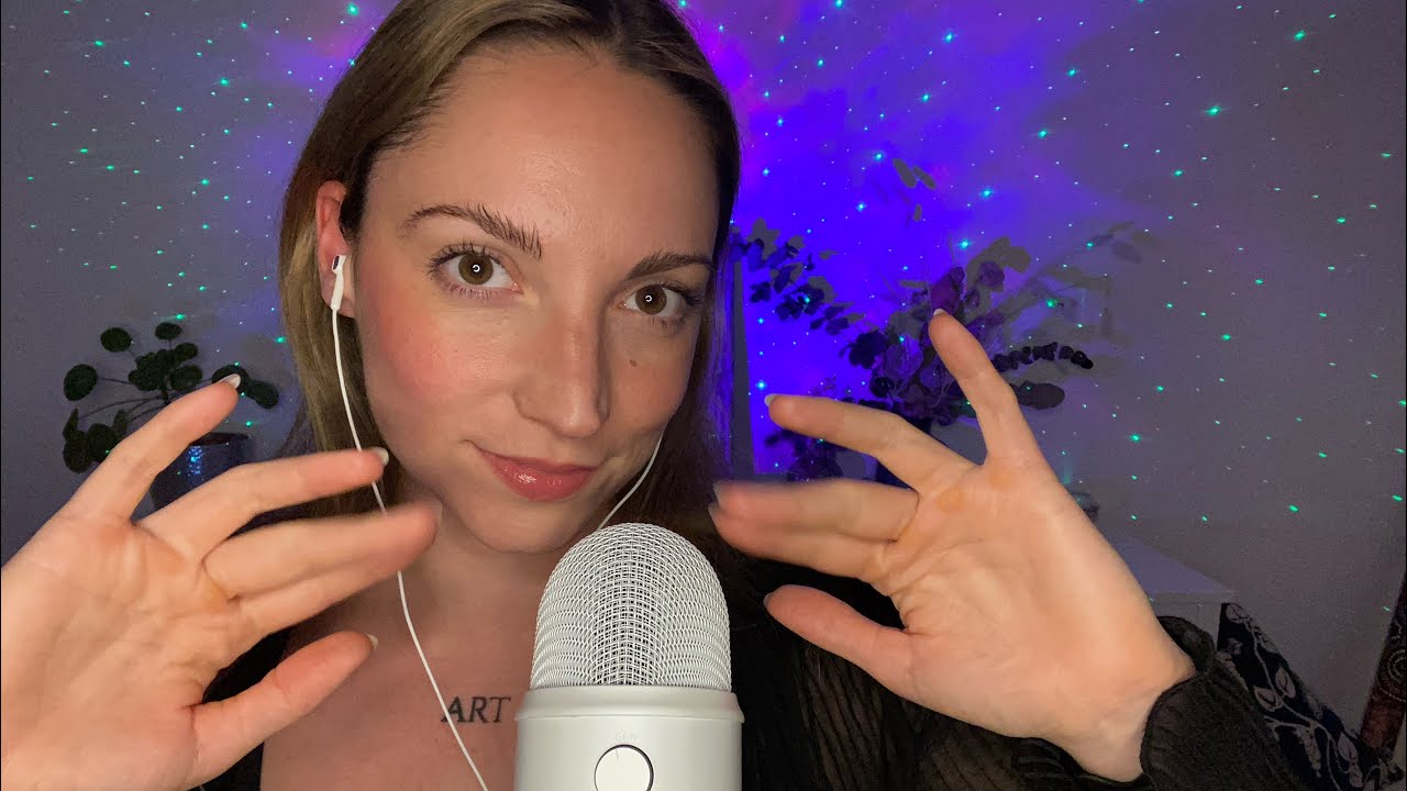 ASMR l Mouth Sounds, Hand Sounds and Finger Flutters! - YouTube