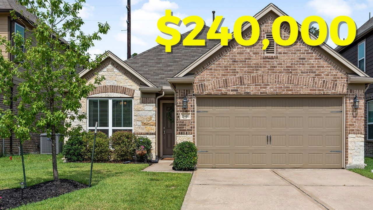 Inside this beautiful 1 story Spring Texas home on a private GREENBELT ...