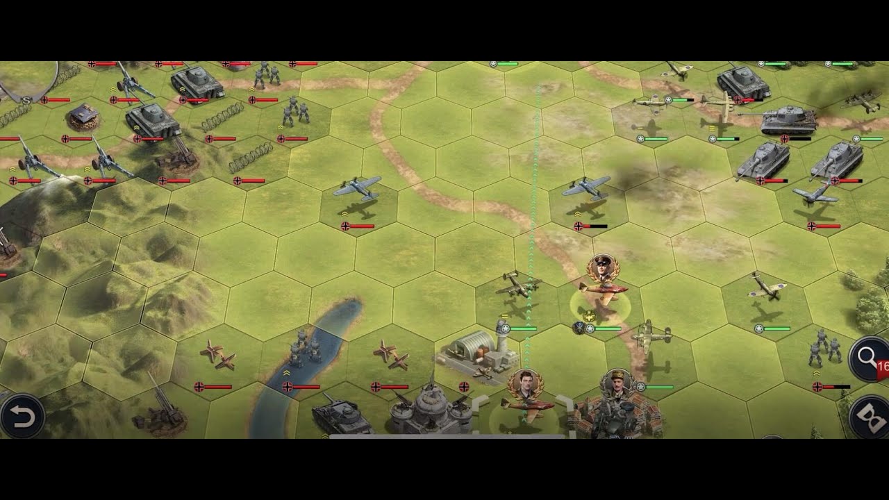 Strategy Commander WW2 Europe Frontline Allied #30 Operation Perch Hard ...