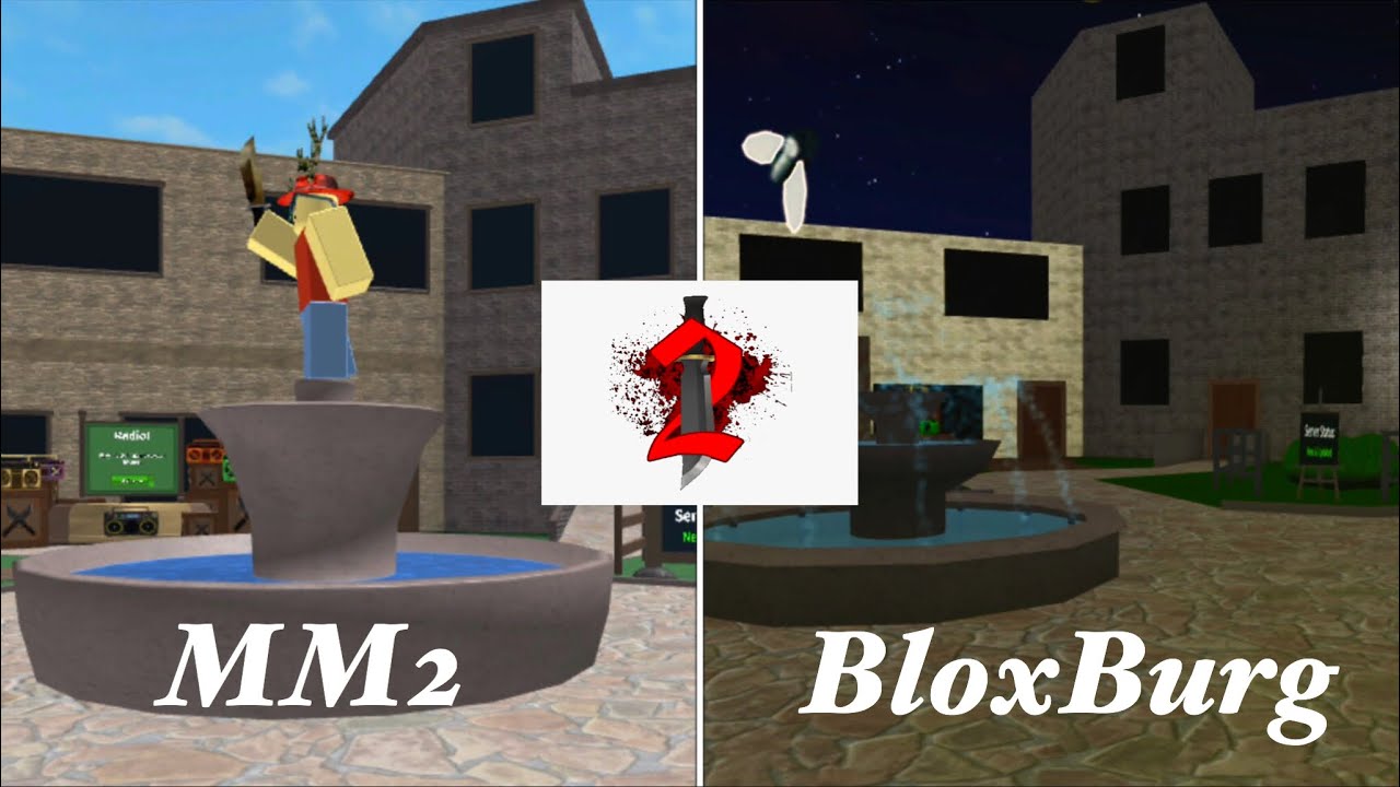 Murder Mystery 2 LOBBY In BLOXBURG! (Roblox) - YouTube
