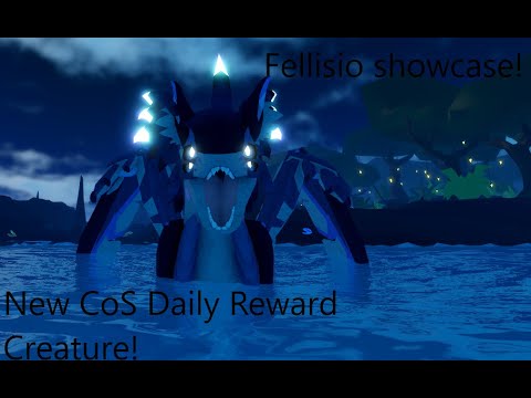 CoS | New daily reward creature! Fellisio showcase - YouTube