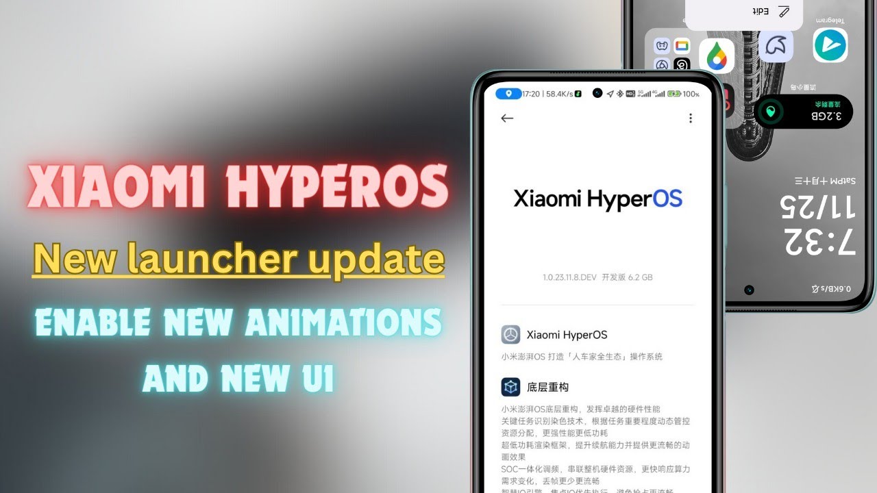 Install HyperOS launcher new animations and UI in any Xiaomi Device 📱 ...