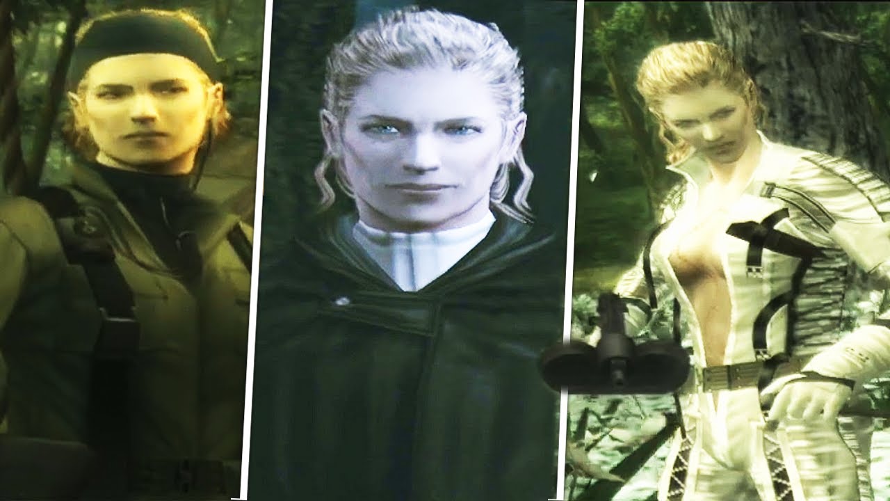 All "The Boss" Scenes And Encounters- Metal Gear Solid 3 Snake Eater ...