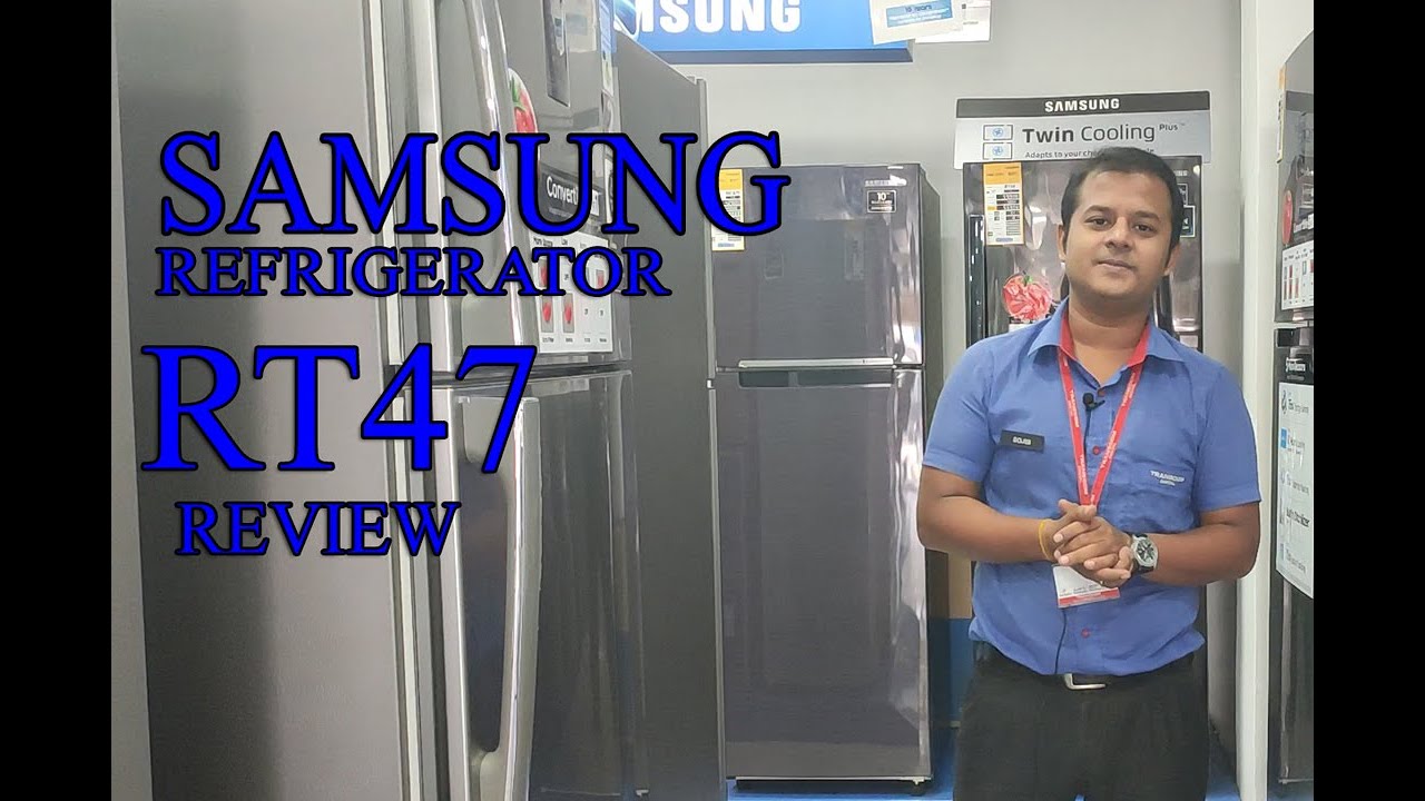#SAMSUNG Refrigerator RT-47 model review. - YouTube