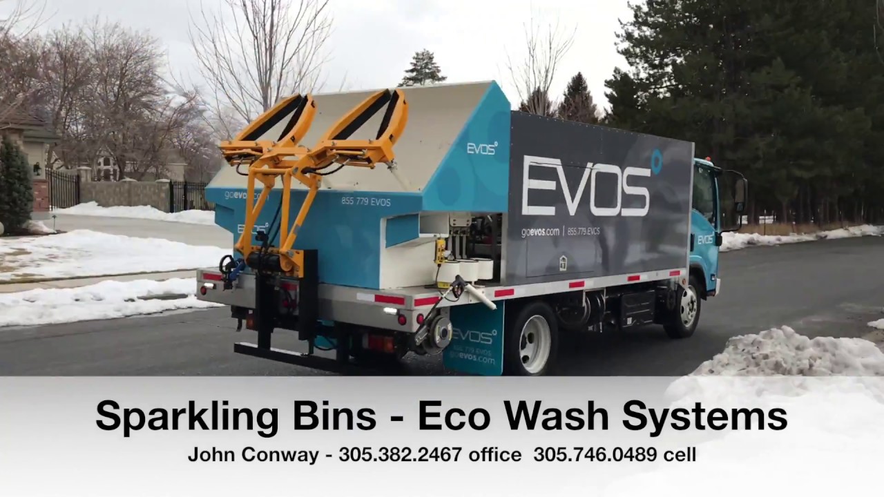 Trash Bin Cleaning Systems - YouTube