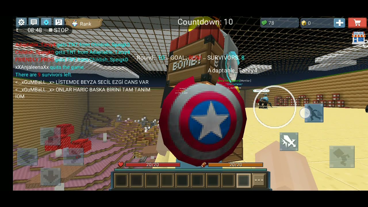 Tnt tag blockman go funny scene at the end - YouTube