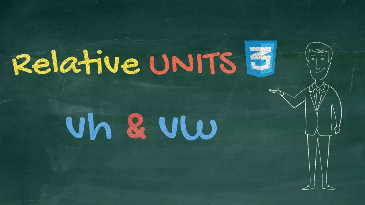 12 CSS Units vh and vw | الفرق مابين | CSS FULL Course - YouTube