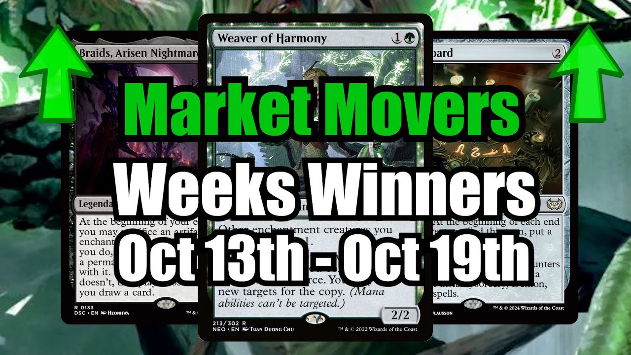 MTG Movers Of The Week! Oct 13 - Oct 19th | Enchantment Creature Get A ...