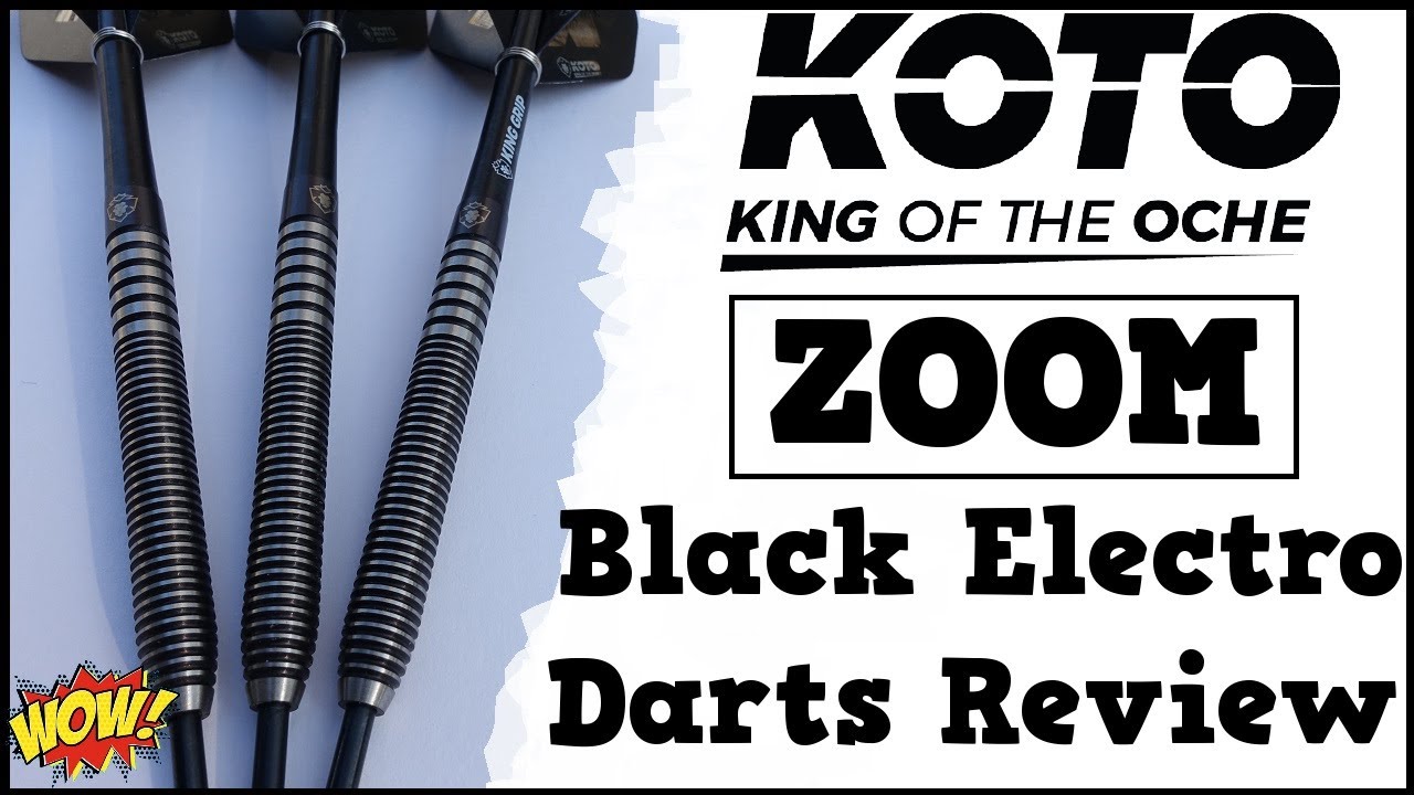 KOTO Zoom Black Electro Darts Review - INCREDIBLE $35 Darts!! - YouTube