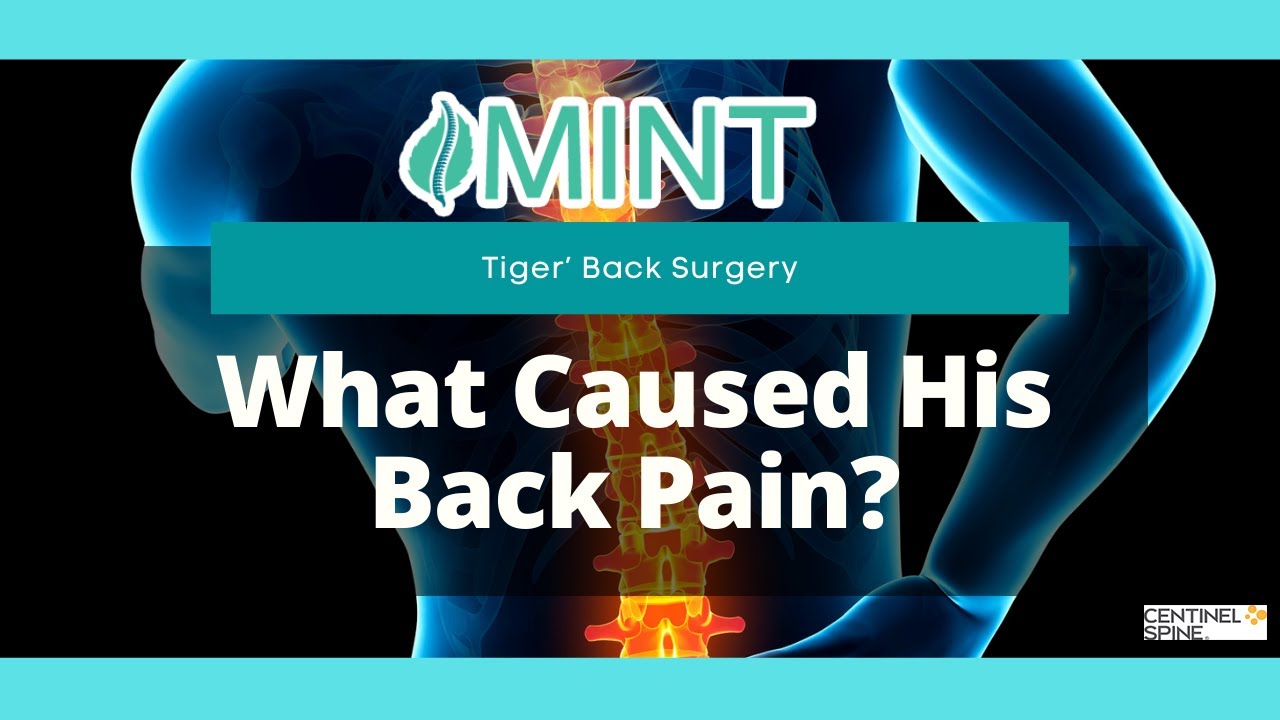 Tiger’ Back Surgery: What Caused His Back Pain? – Dr. Scott Kutz | (972 ...