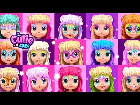 cutie care girls kids game 💅💅 💄💄 - YouTube