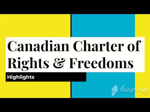 (Grade 6) Canadian Charter of Rights and Freedoms - YouTube