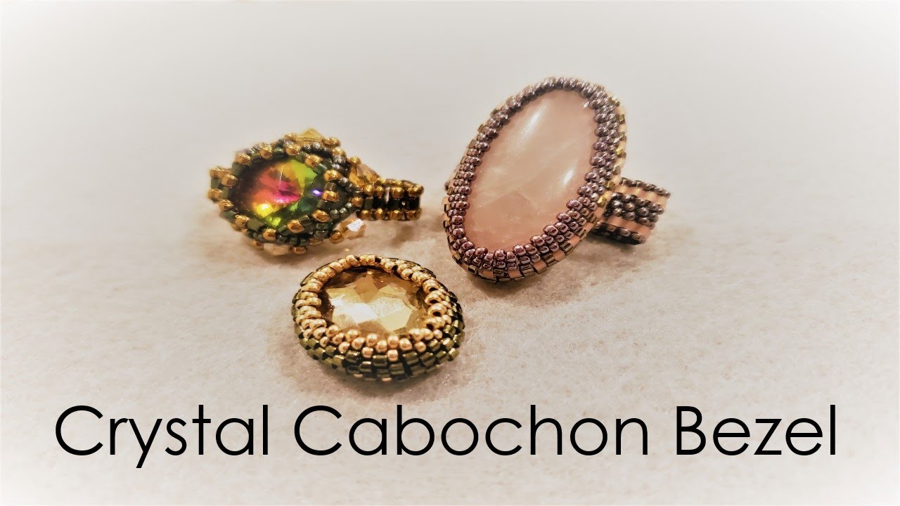 How To: Bead Cabochon Bezel Tutorial | LBeads.com - YouTube