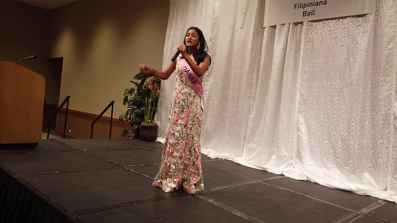 Alexis Bugarin.. singing Waiting for Life from Once on this Island ...