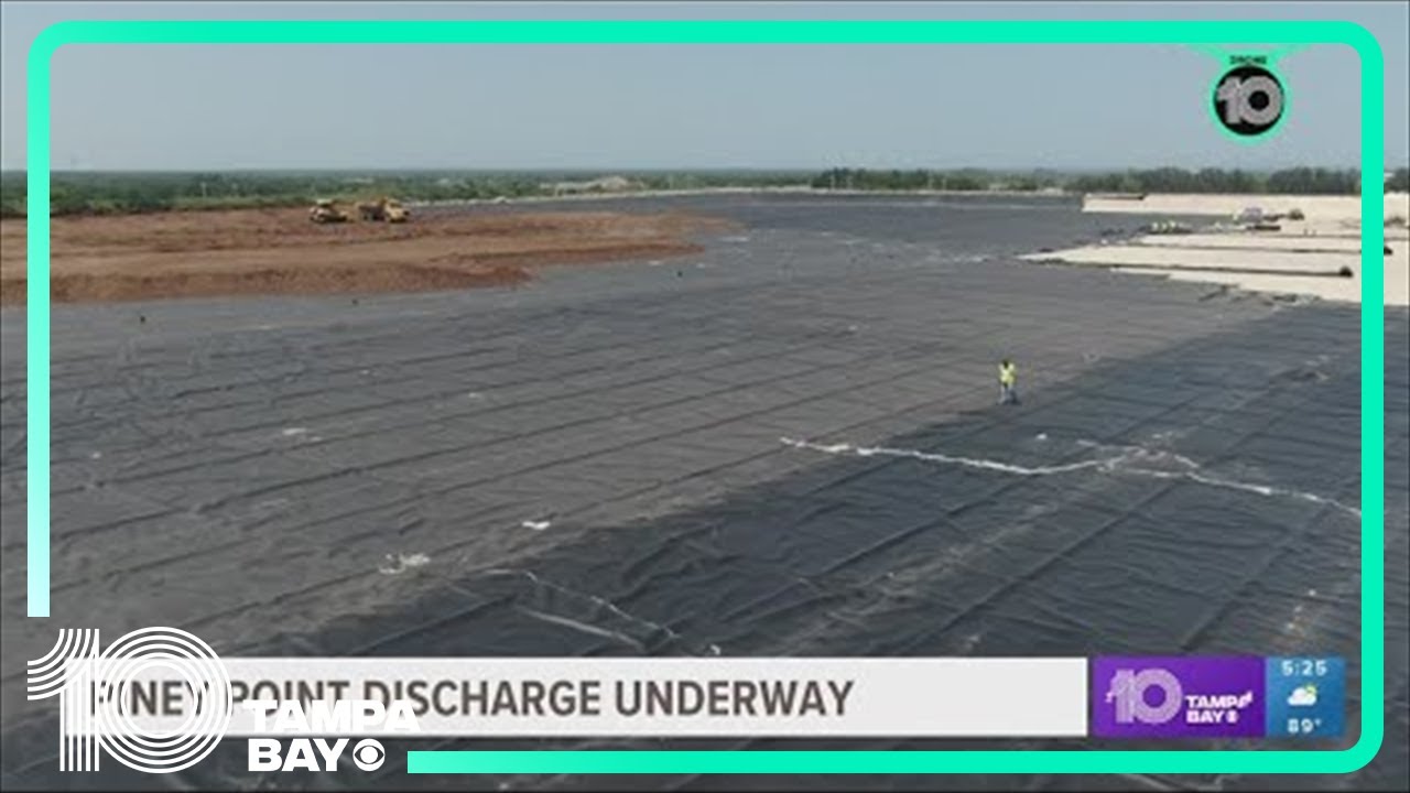 Deep injection pumping underway at Piney Point - YouTube