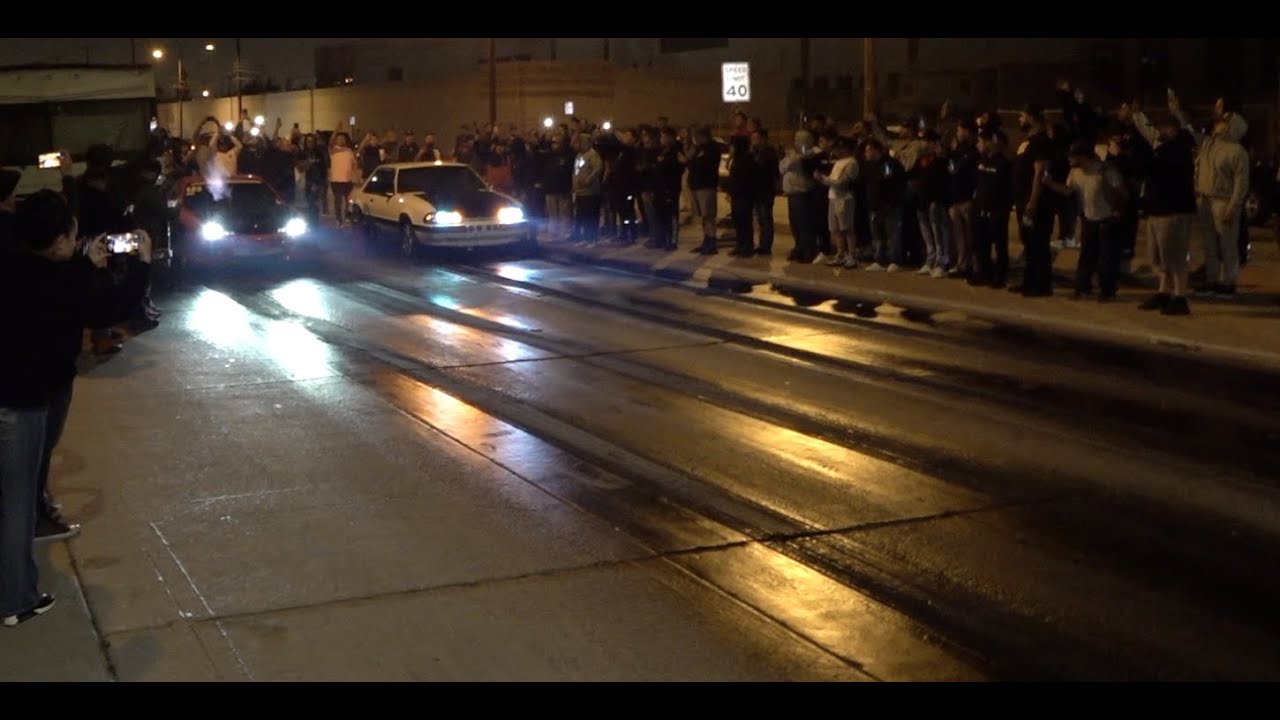 2JZ 240 Vs Boosted Mustang $5,400 - YouTube