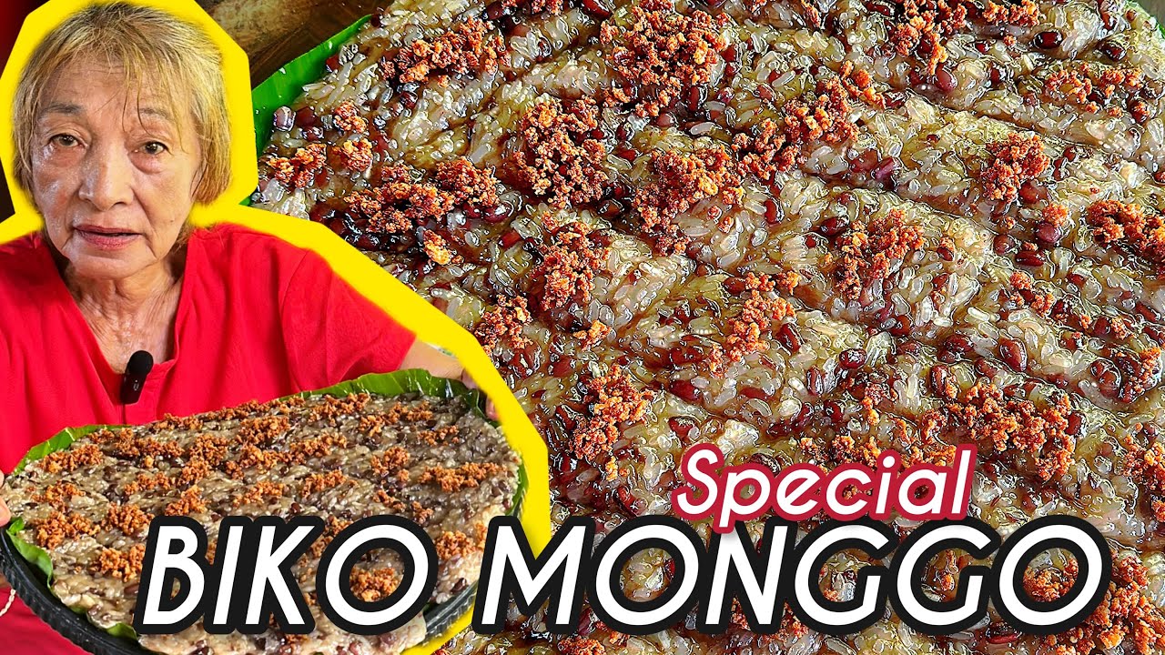 Special Biko Monggo Recipe || Biko Recipe || Filipino Rice Cake - YouTube