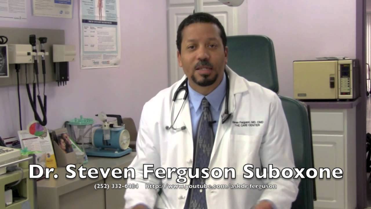 Dr Steven Ferguson talks about Suboxone and Opiod Addiction ...