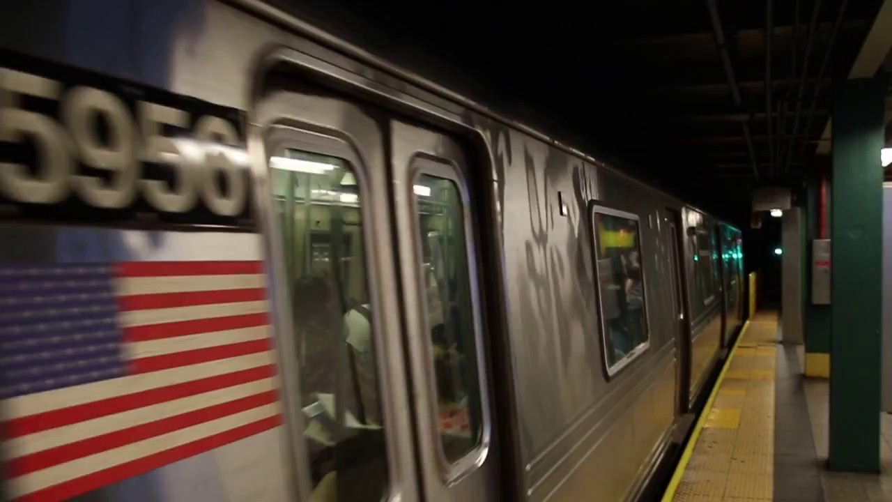 MTA NYC Subway G train (R46) leaving Metropolitan Ave - YouTube