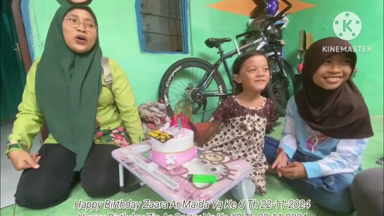 Ulang tahun duo cantik di bulan November Zaara & Zia yg ke 6 & 10 Tahun 22/11/2024 - 03/11/2024 ...