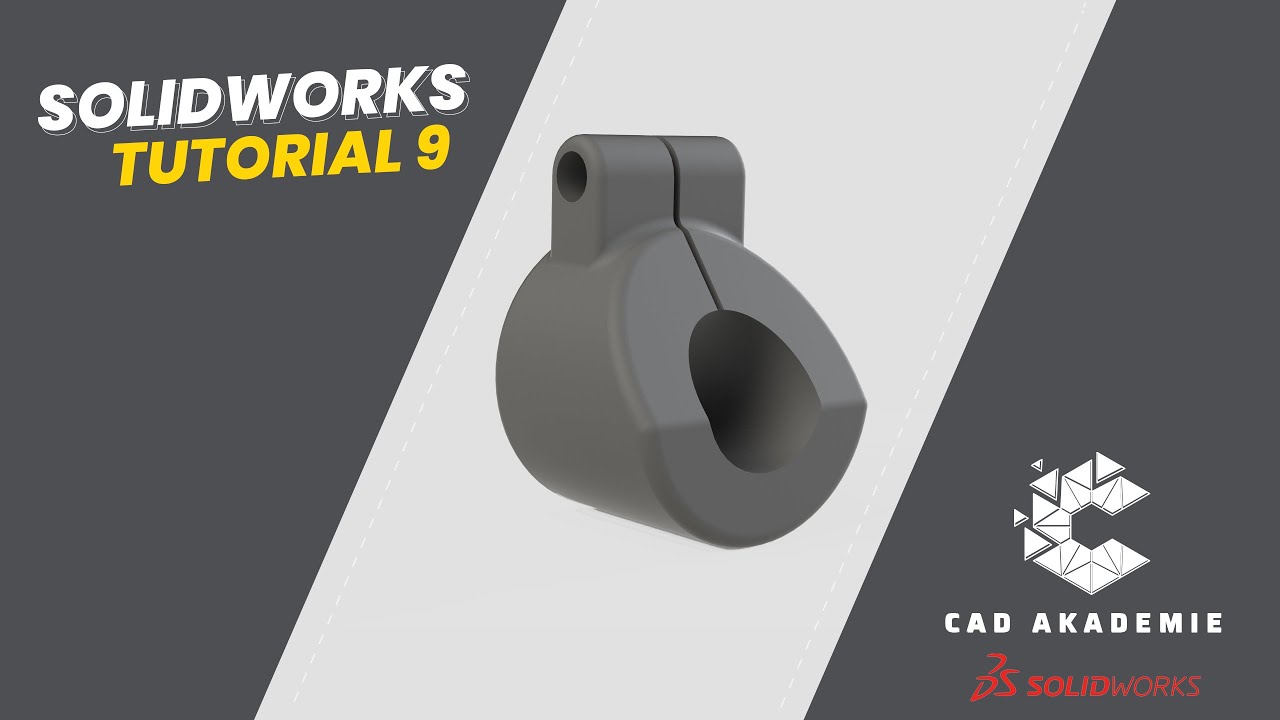 Solidworks Tutorial 9 | Übung 4 | 3D Modellierung und Farbe des 3D ...