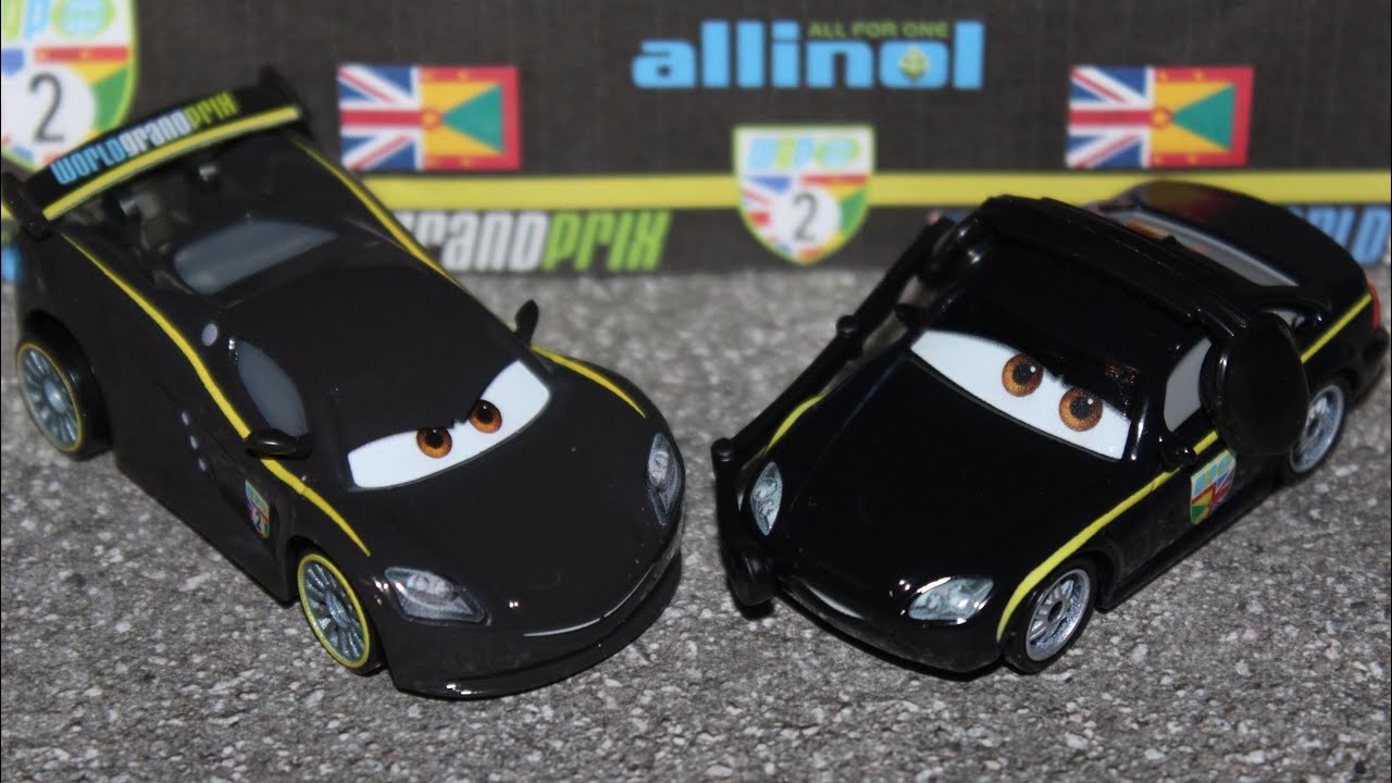 Mattel Disney Cars Lewis Hamilton & Bruce Boxmann - World Grand Prix #2 ...