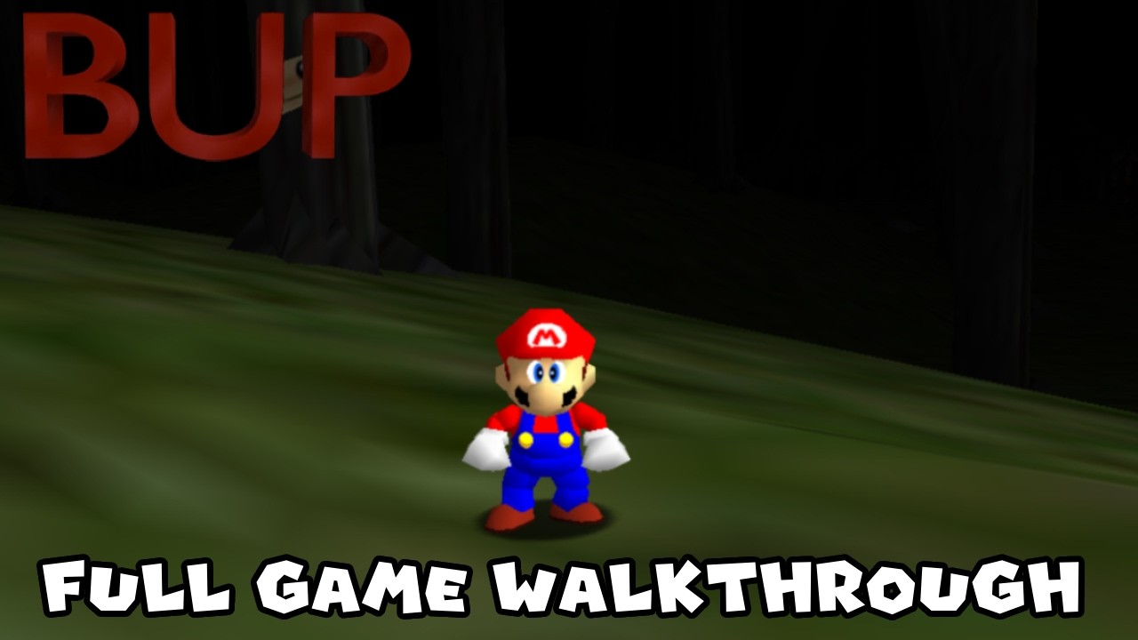 BUP 64 (Super Mario 64 ROM Hack) - Full Game Walkthrough - YouTube
