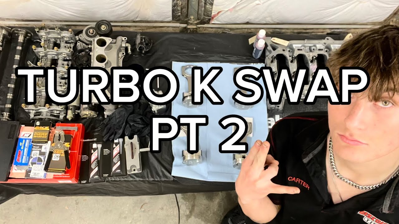 TURBO K SWAP PT2 - YouTube