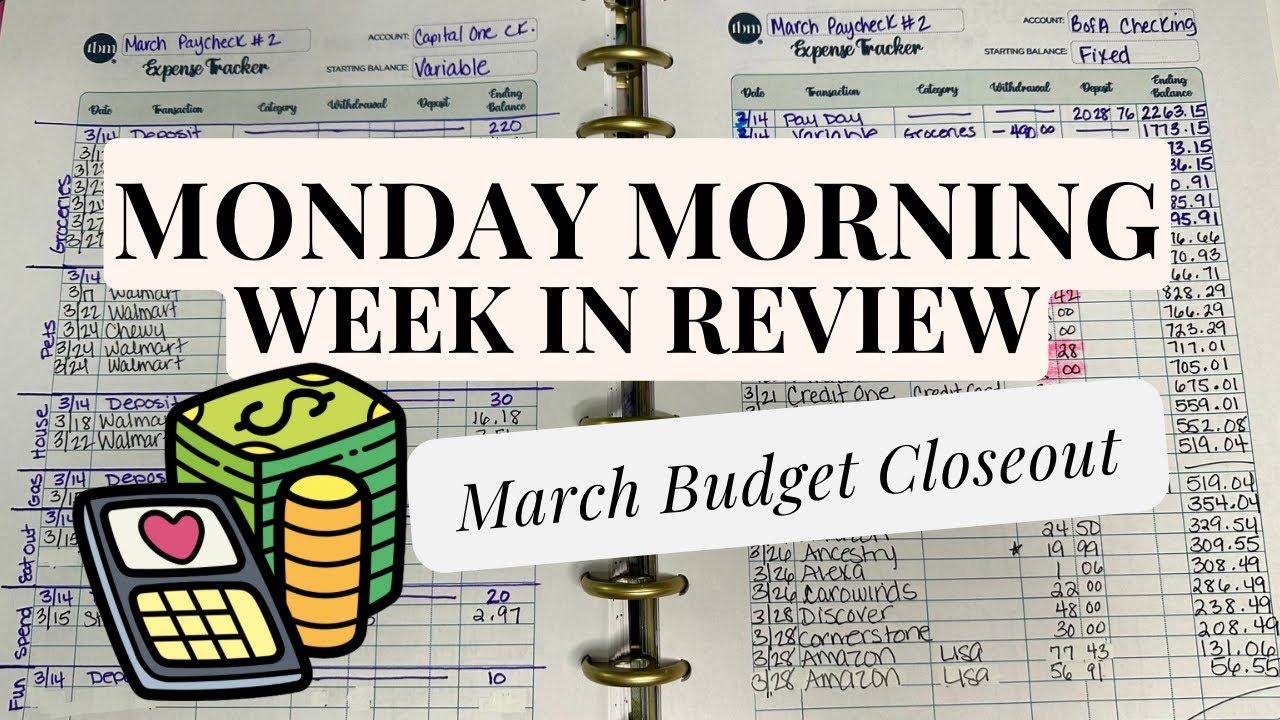 Week In Review | March Budget Closeout - YouTube