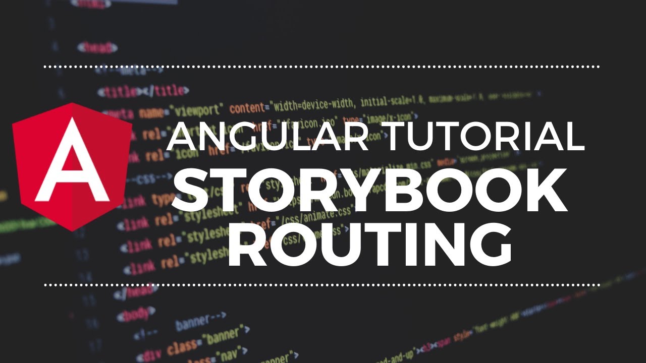 Setup Angular Routing in Storybook - YouTube