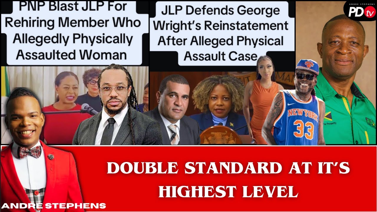 JLP DEFENDS GEORGE WRIGHT, WRONG MOVE SAY'S THE WOMEN OF THE PNP - YouTube