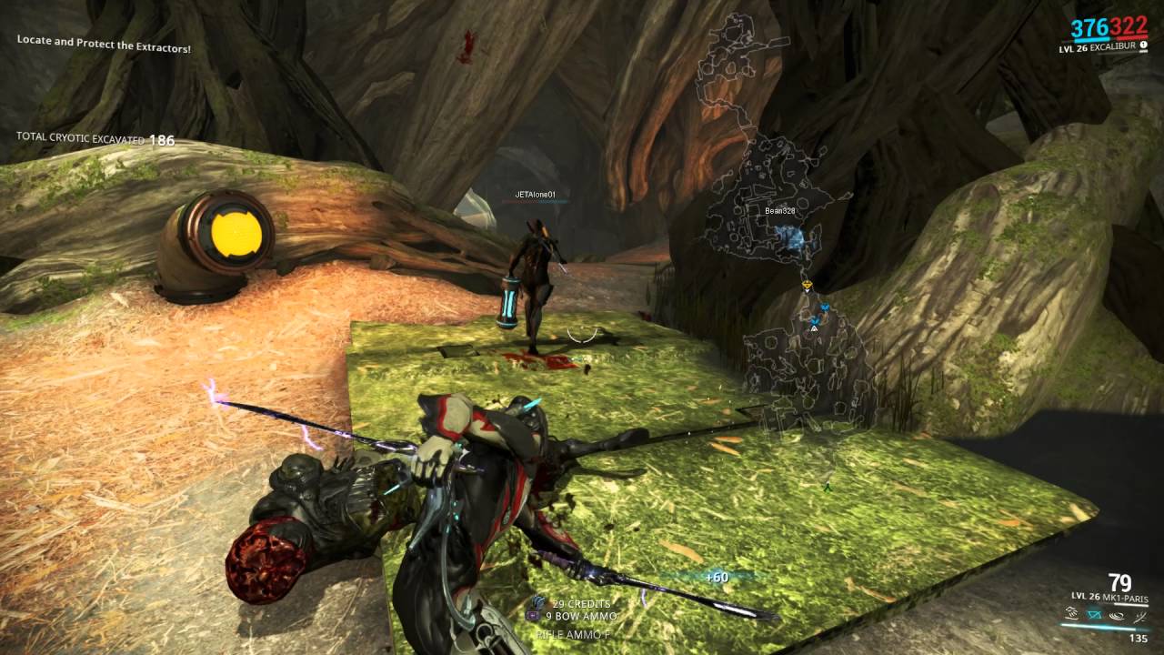 Warframe - Excavation Mission - Gameplay [HD] - YouTube