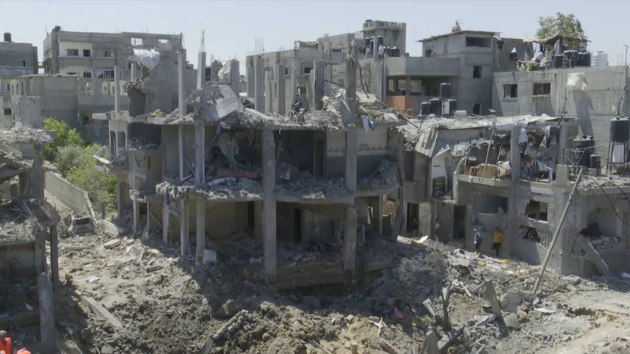 GLOBALink | Israel pounds Gaza with artillery, airstrikes, Palestinian ...