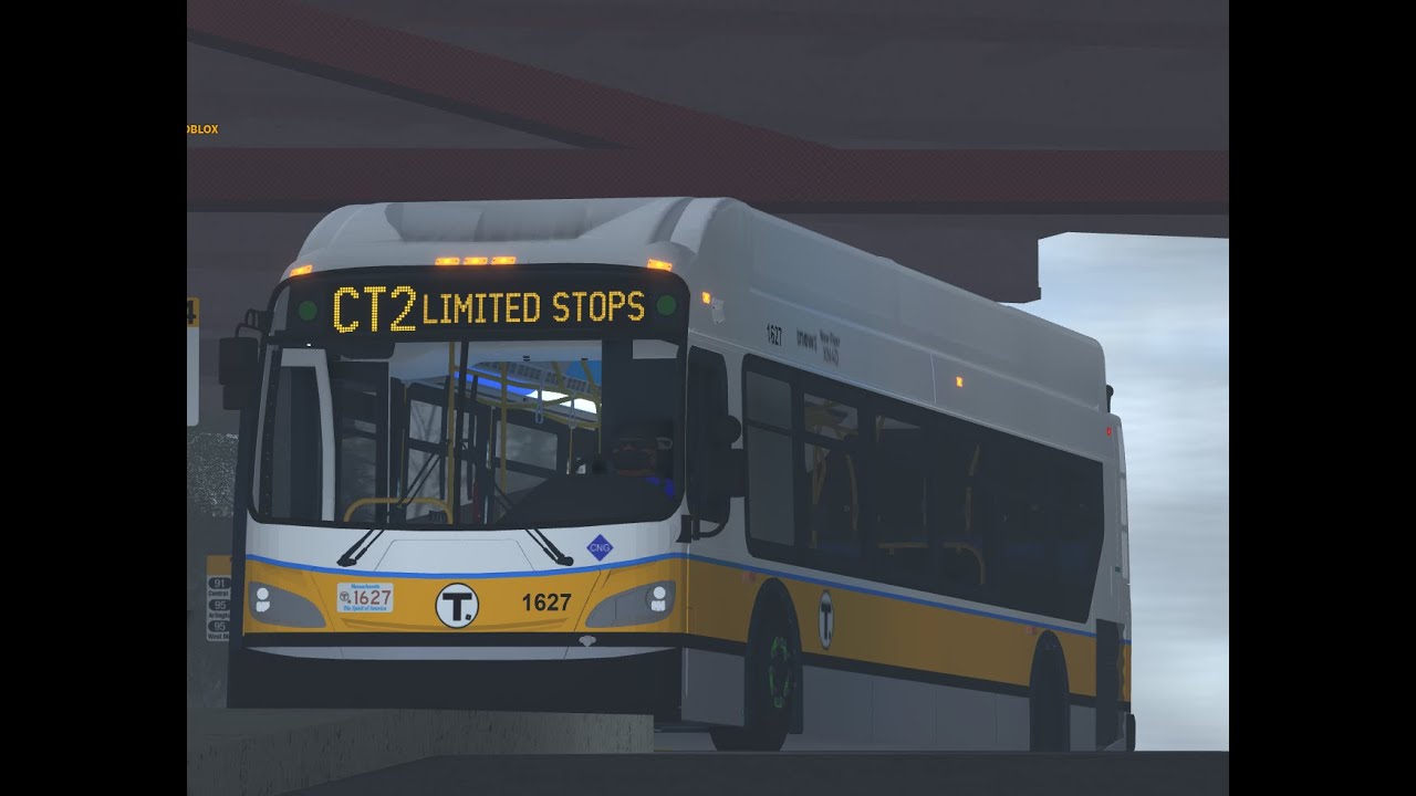 MBTA Roblox MBOC Gen 3 XN40 On Route CT2 To Kendal - YouTube