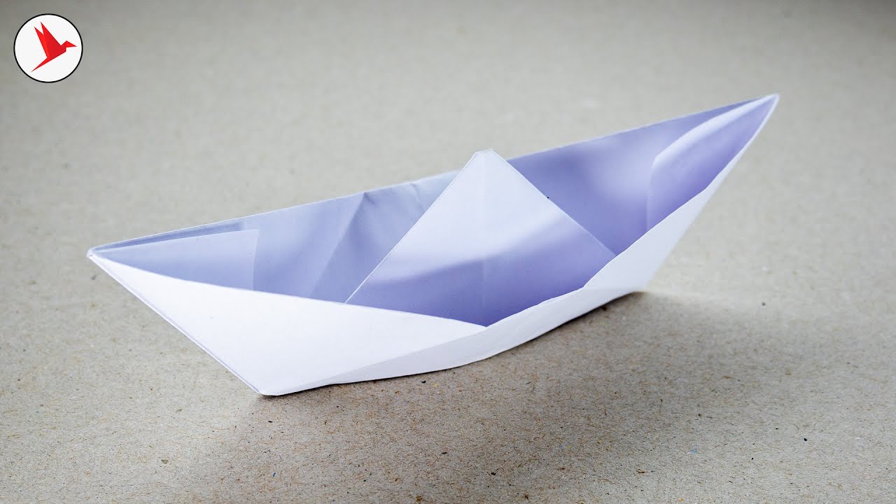Making a Paper Boat - A Fun Craft Project - YouTube