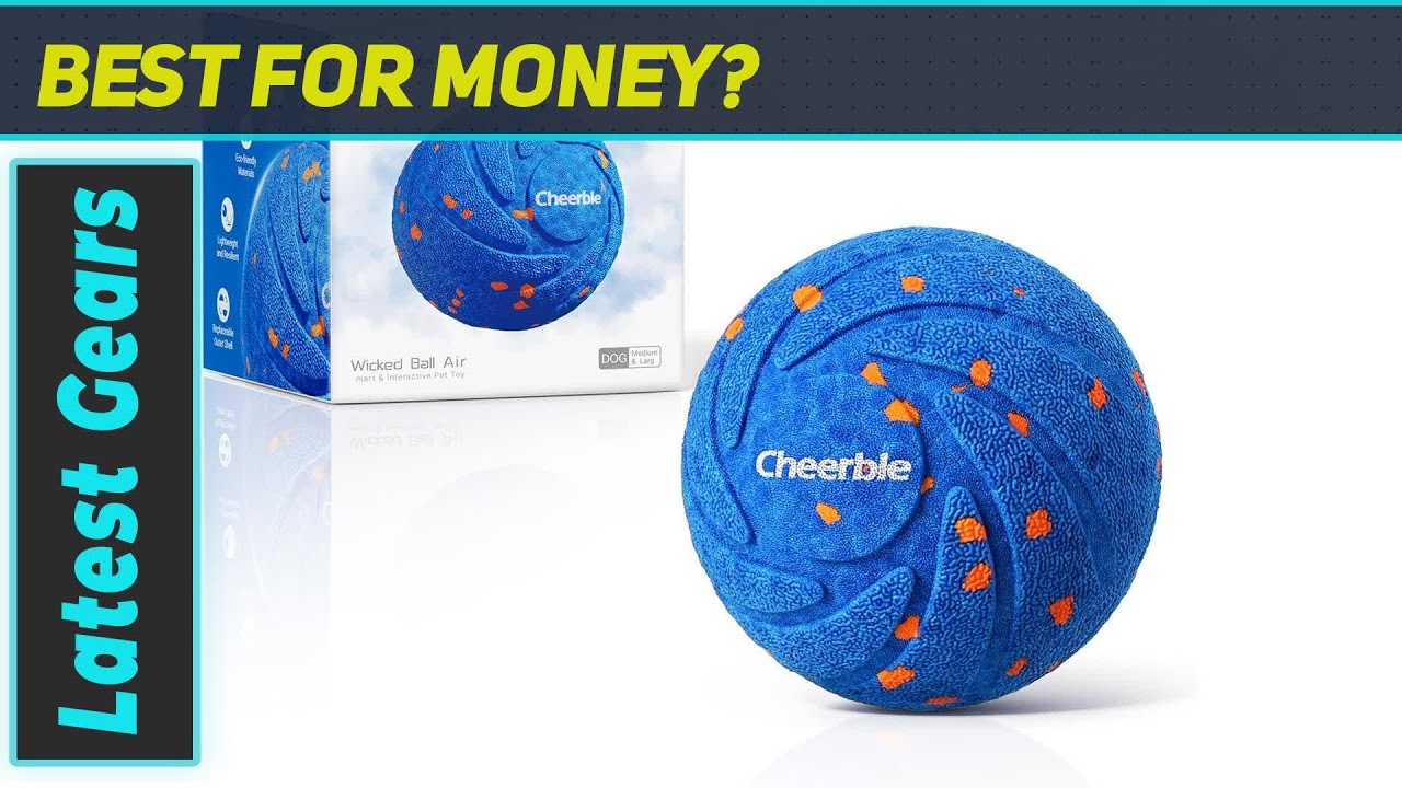 Cheerble Wicked Ball AIR: The Ultimate Interactive Dog Toy - YouTube