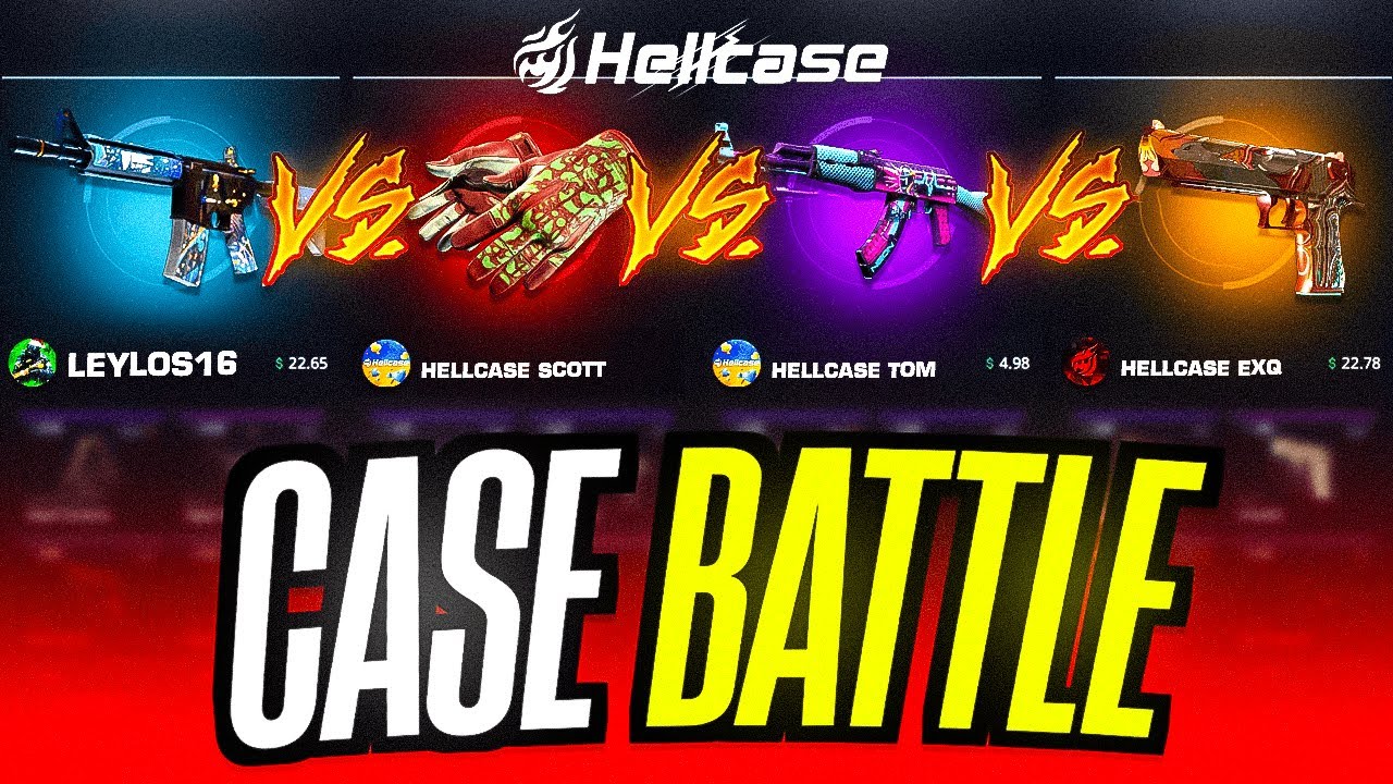 HUGE AND GREAT CASE BATTLES ON HELLCASE ! HELLCASE GIVEAWAY 2024 ...