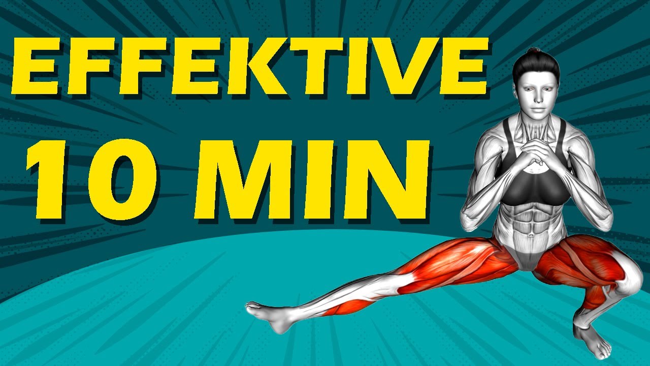Schnelles und effektives 10-minütiges Heimtraining - YouTube