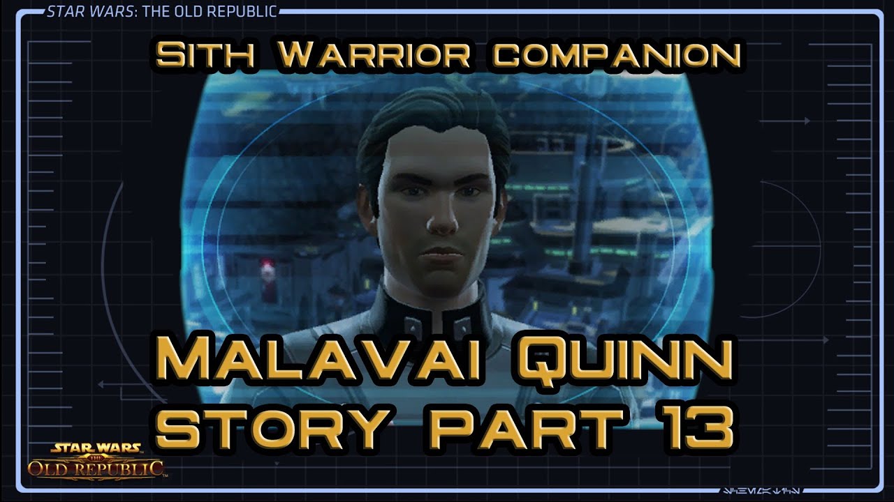 SWTOR Malavai Quinn Story part 13: Moff Broysc's Mercy (version 1 ...