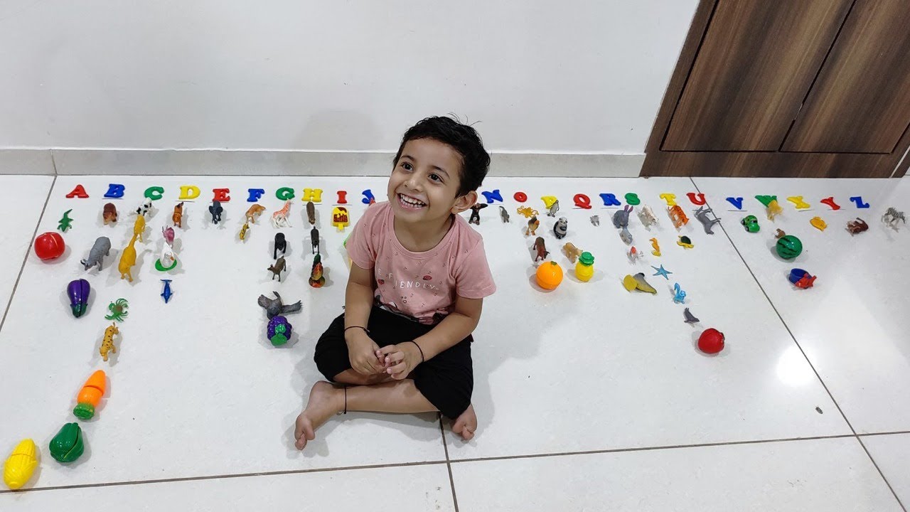 Learn Alphabet with Animals Names🐯🦁🐒🦓 - Fun & Engaging ABCD🔠 Learning ...