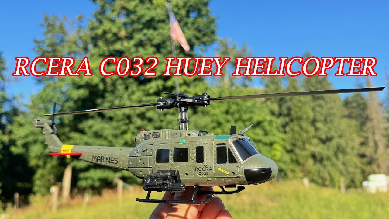 RC ERA C032 UH-1 2.4G 6CH 6-axis Gyroscope 1:48 Scale Huey Altitude ...