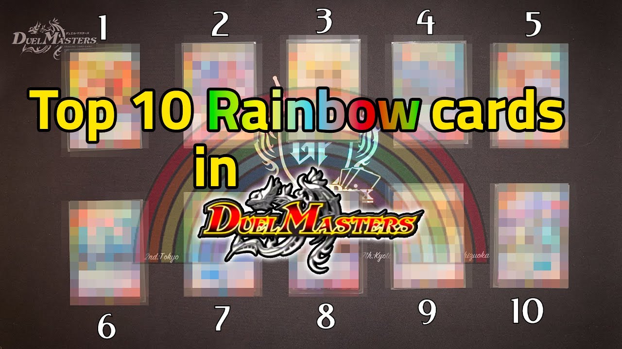 Top 10 Rainbow / Multi-civ cards in Duel Masters - YouTube