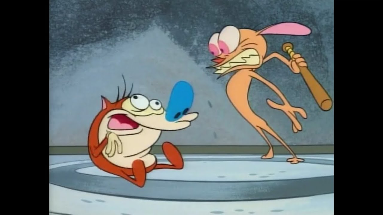 “I’ve had enough of your Tomfoolery!” (Ren murders Stimpy) - YouTube
