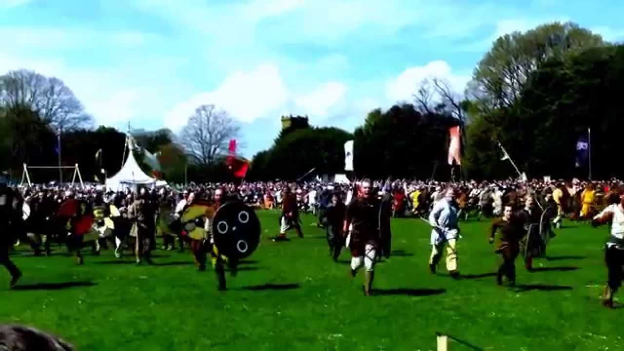 Battle of Clontarf 2014" (Viking Charge) - YouTube