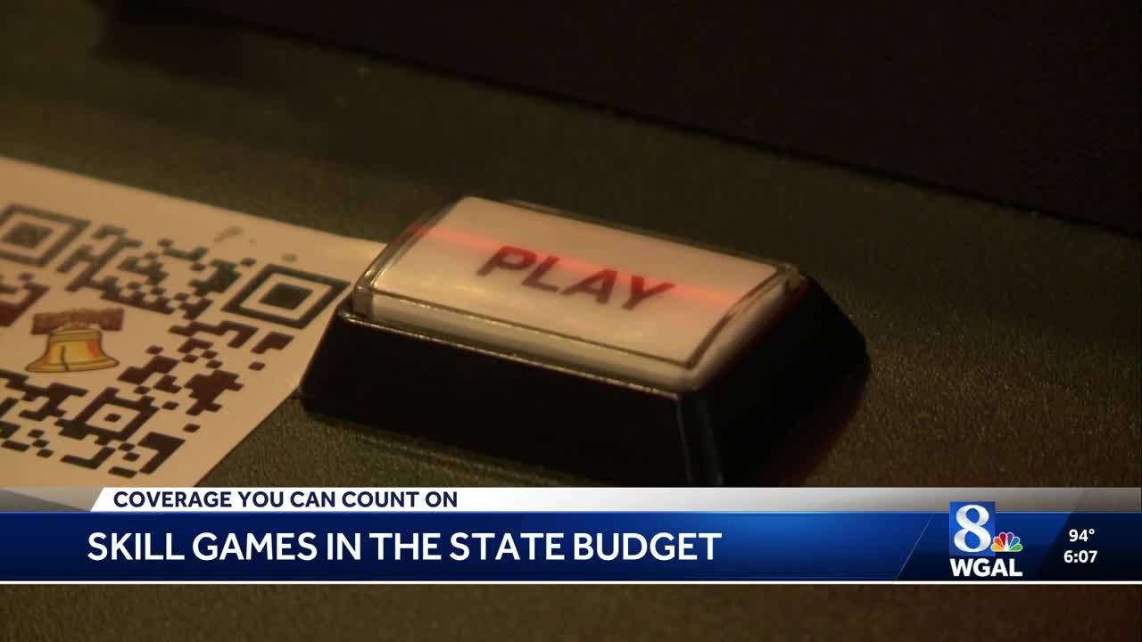 Skill games in state budget - YouTube