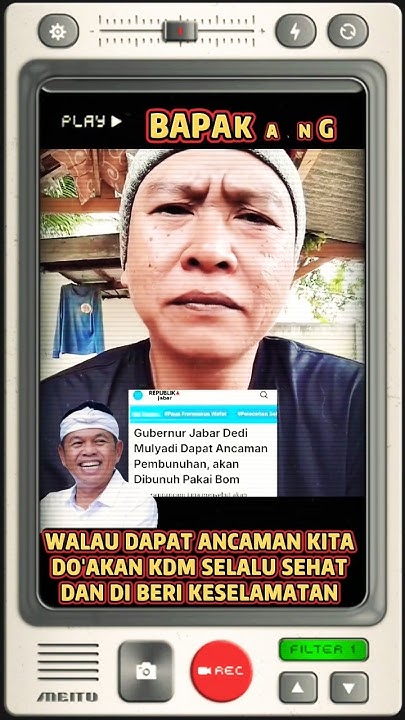 KDM dapat ancaman kita do'akan selalu sehat dan diberi keselamatan #kangdedimulyadi # ...